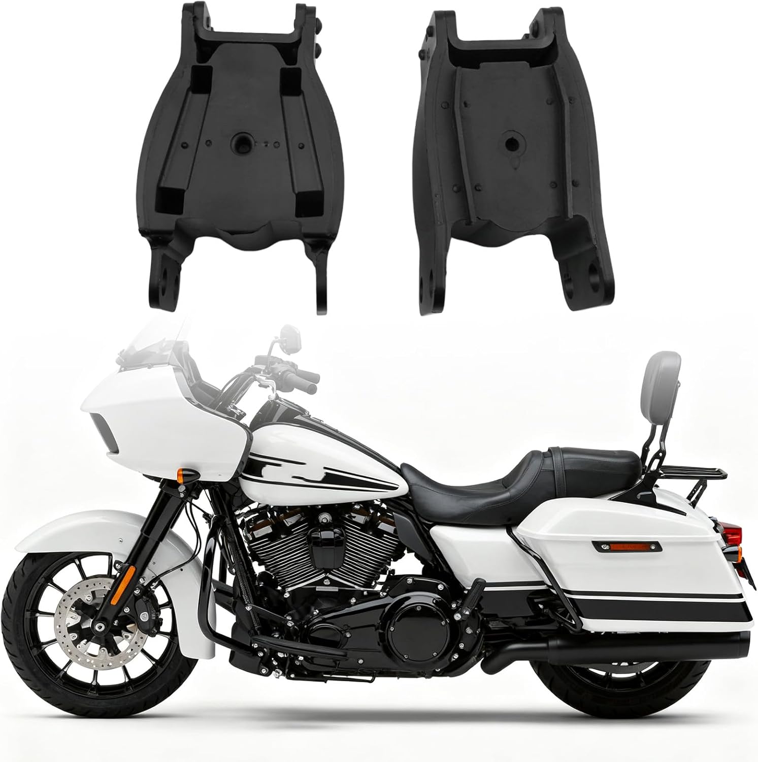 Комплект изолирующих опор двигателя, подходящий для Harley Dyna Super ...