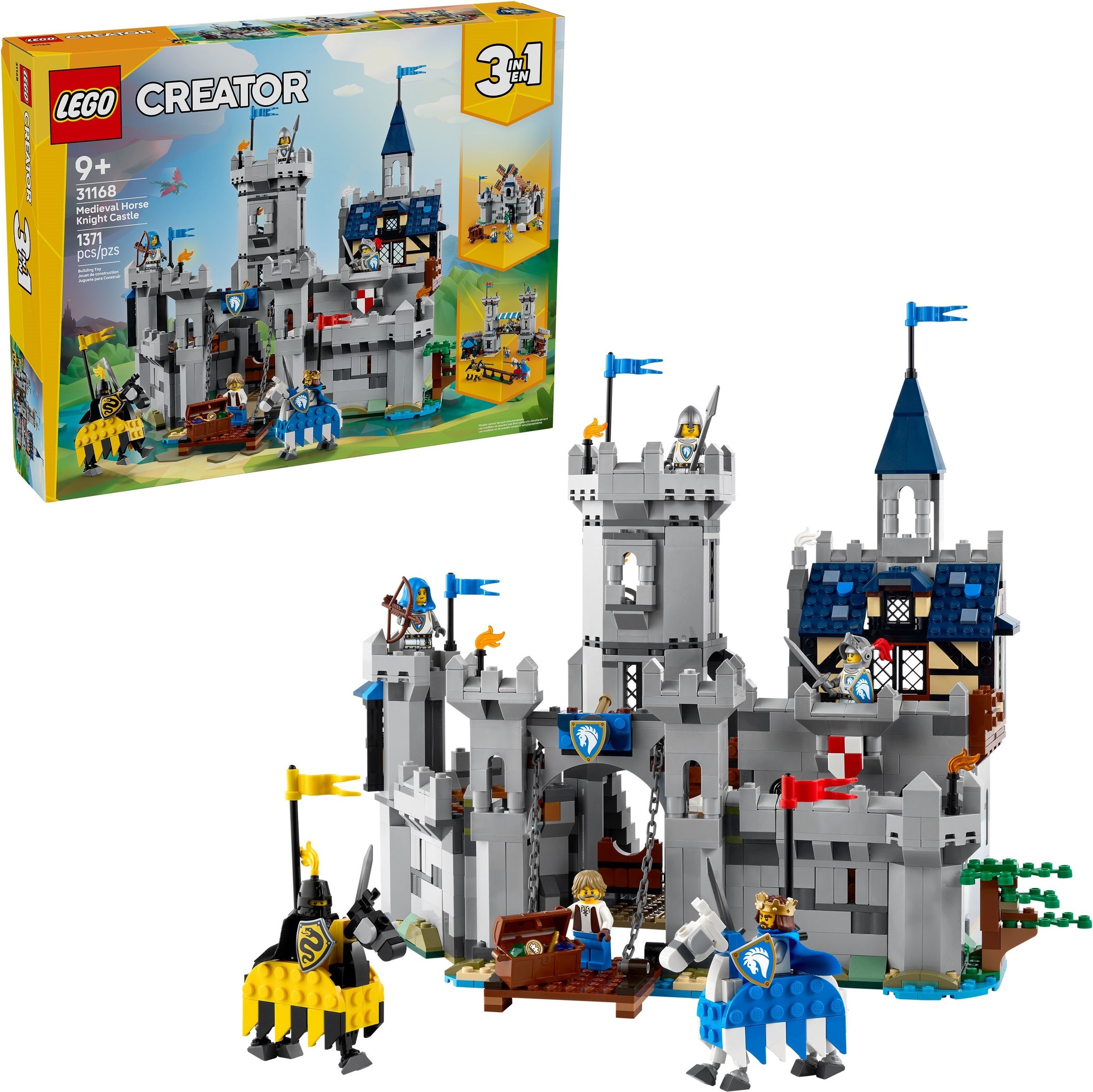 Конструктор LEGO 31168 - Лего Средневековый замок рыцарей-всадников ...