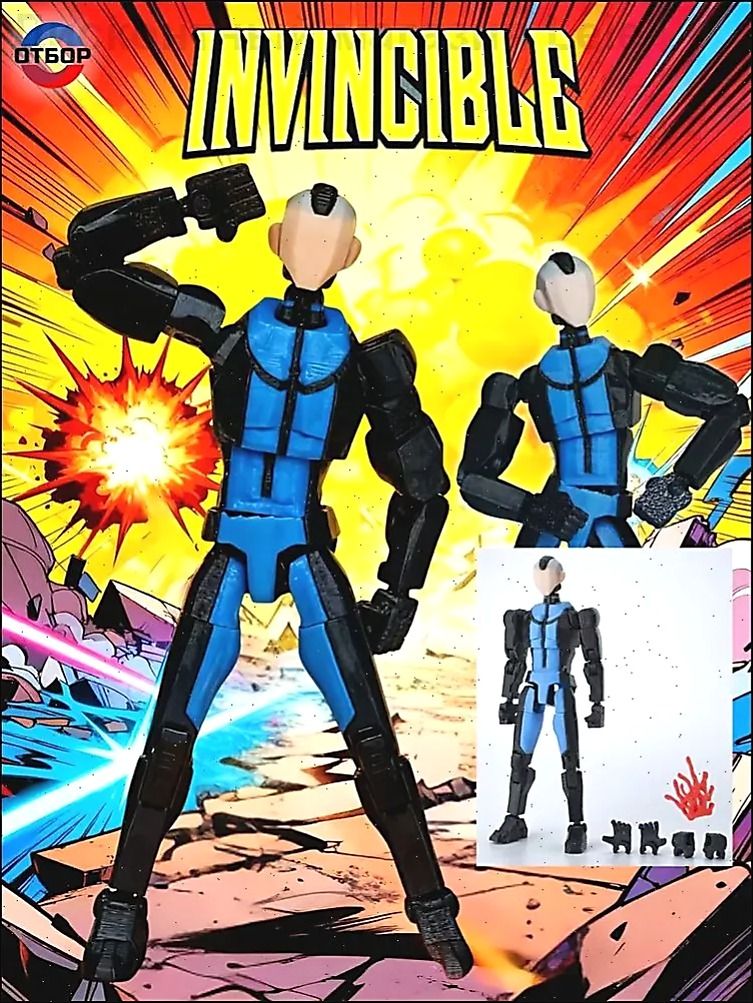 Вопросы и ответы о Фигурка Неуязвимый Мохок Марк (Invincible Mohawk ...