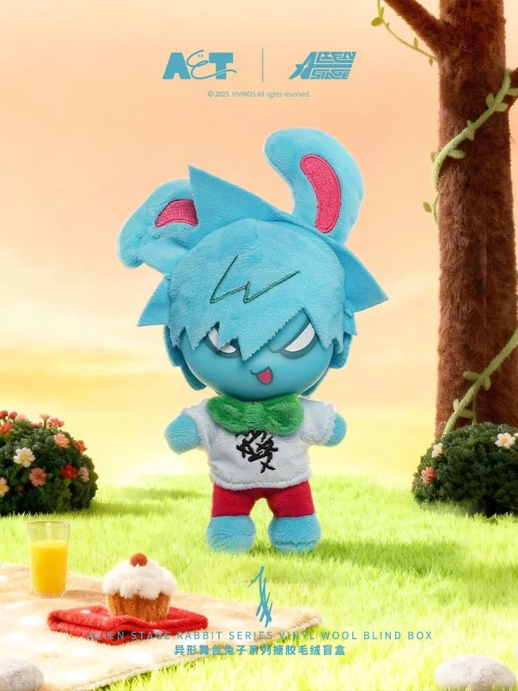 TILL-NEW ALIEN STAGE Брелок Plush / Rabbit Series Vinyl Wool Blind Box ...