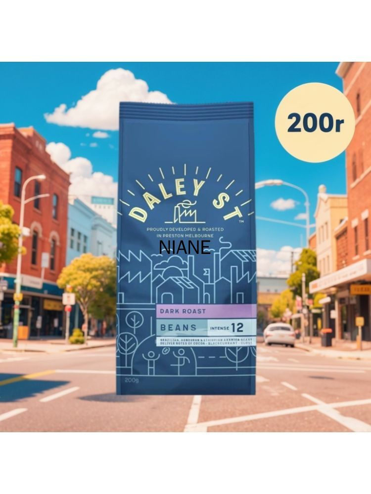 Кофе в зёрнах Daley Street Dark Roast, арабика, 200 г купить на OZON по ...