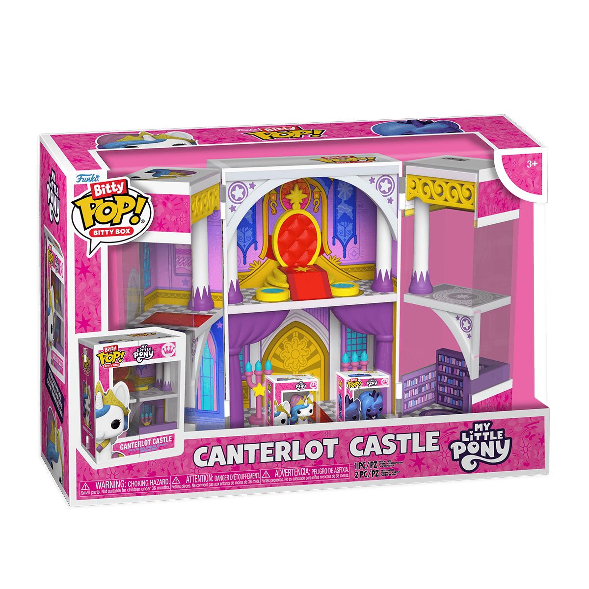Фигурка Funko pOP Celestia and Luna Canterlot Castle Bitty из мультика ...