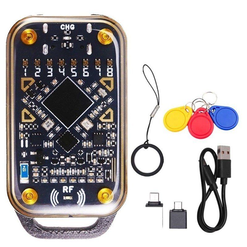Chameleon Ultra 125 КГц 13,56 МГц RFID Smart Chip Reader+ 3XCUID ...