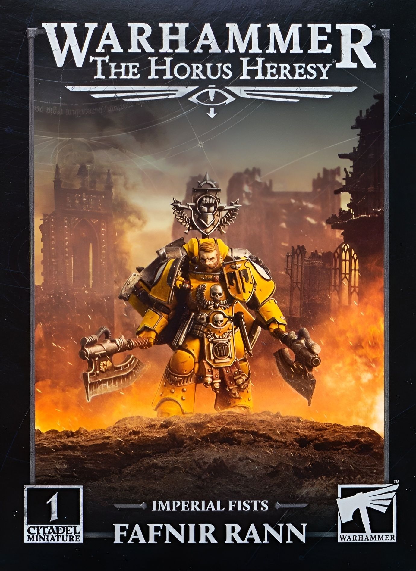 Warhammer 30k Миниатюры / Imperial Fists / Fafnir Rann (смола, литье ...