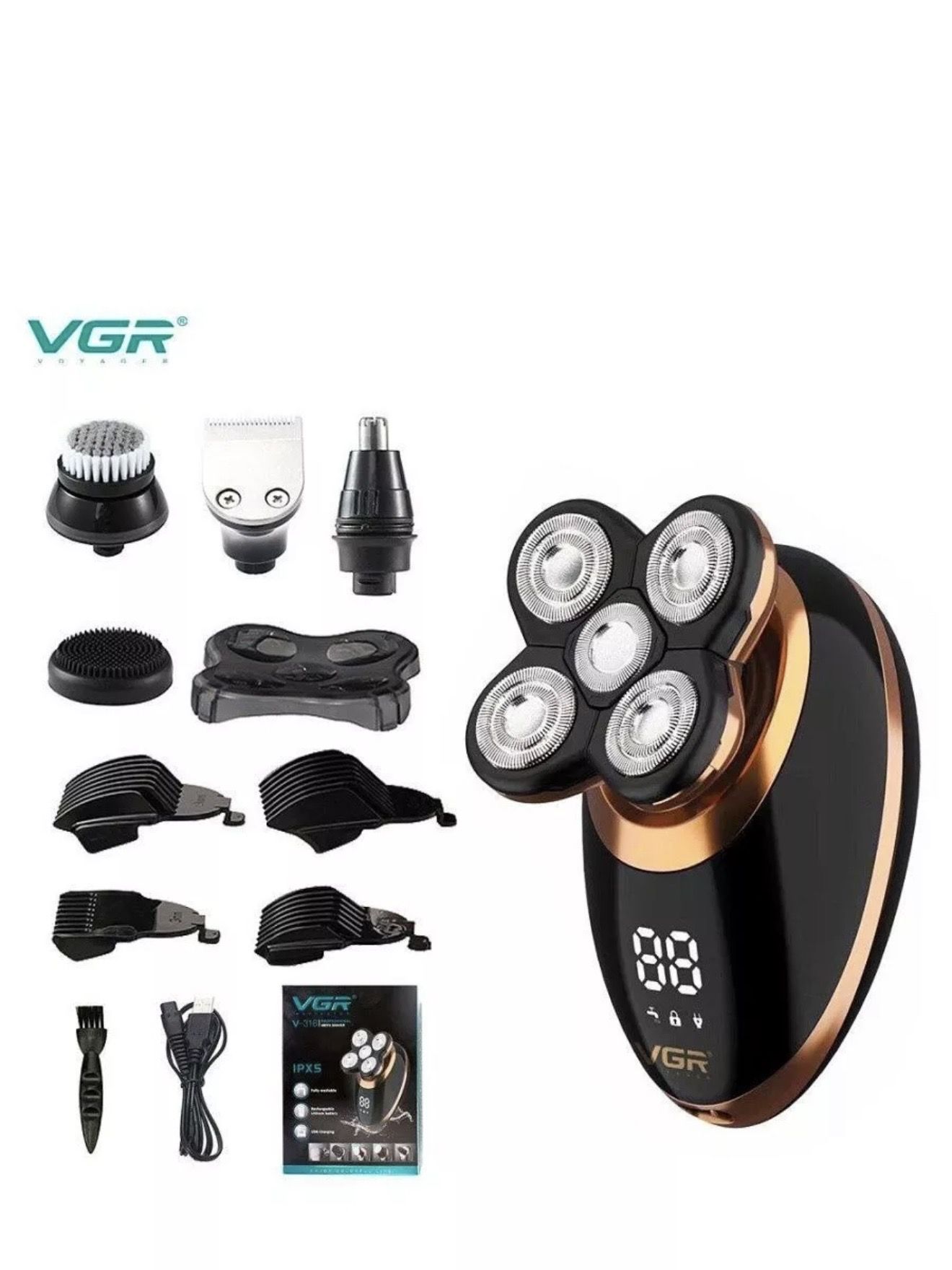 Машинка для стрижки волос VGR V-316 купить на OZON по низкой цене ...