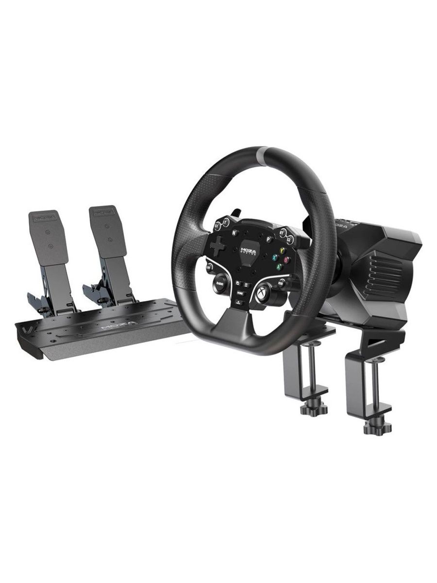 База, руль и педали для симрейсинга, R3, (3.9 Nm, PC / Xbox), MOZA ...