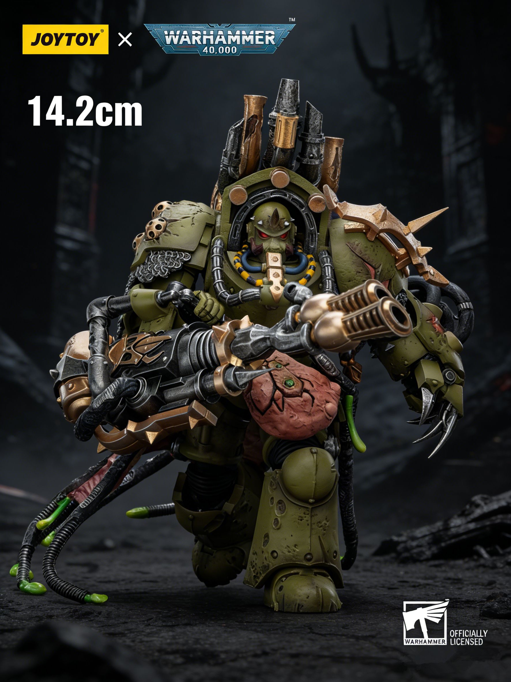 SevenTitans Подвижная фигурка Warhammer 40K Death Guard Lord of ...