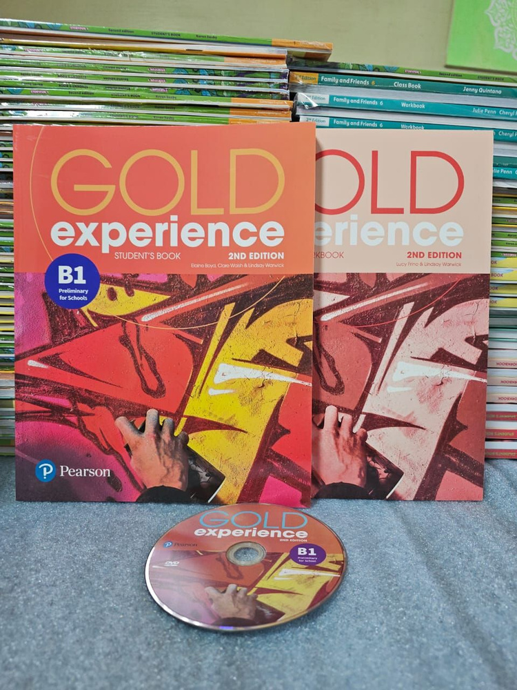 Gold Experience В1(2nd Edition) ПОЛНЫЙ КОМПЛЕКТ. Student's Book with ...