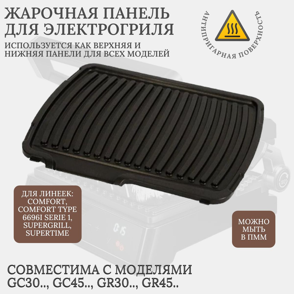 Панель для грилей Тефаль Оптигриль GC30.., GC45.. - купить с доставкой ...
