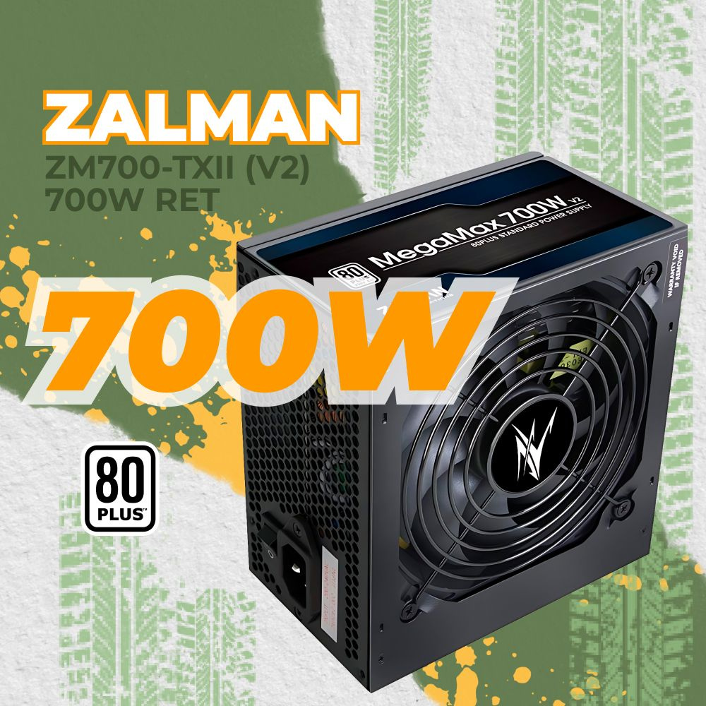 Блок питания для компьютера Zalman ZM700-TXII 700W - купить с доставкой ...