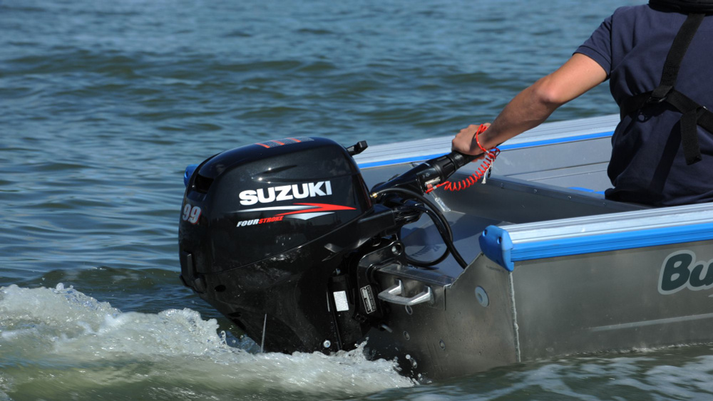 Лодочный мотор SUZUKI DF 9.9BS (4х тактный, румпельный) купить c ...
