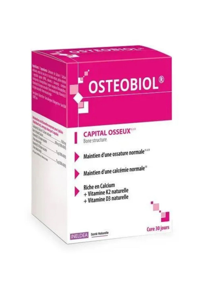 Osteobiol Остеобиол для минерализации костей 90 капсул - купить с ...