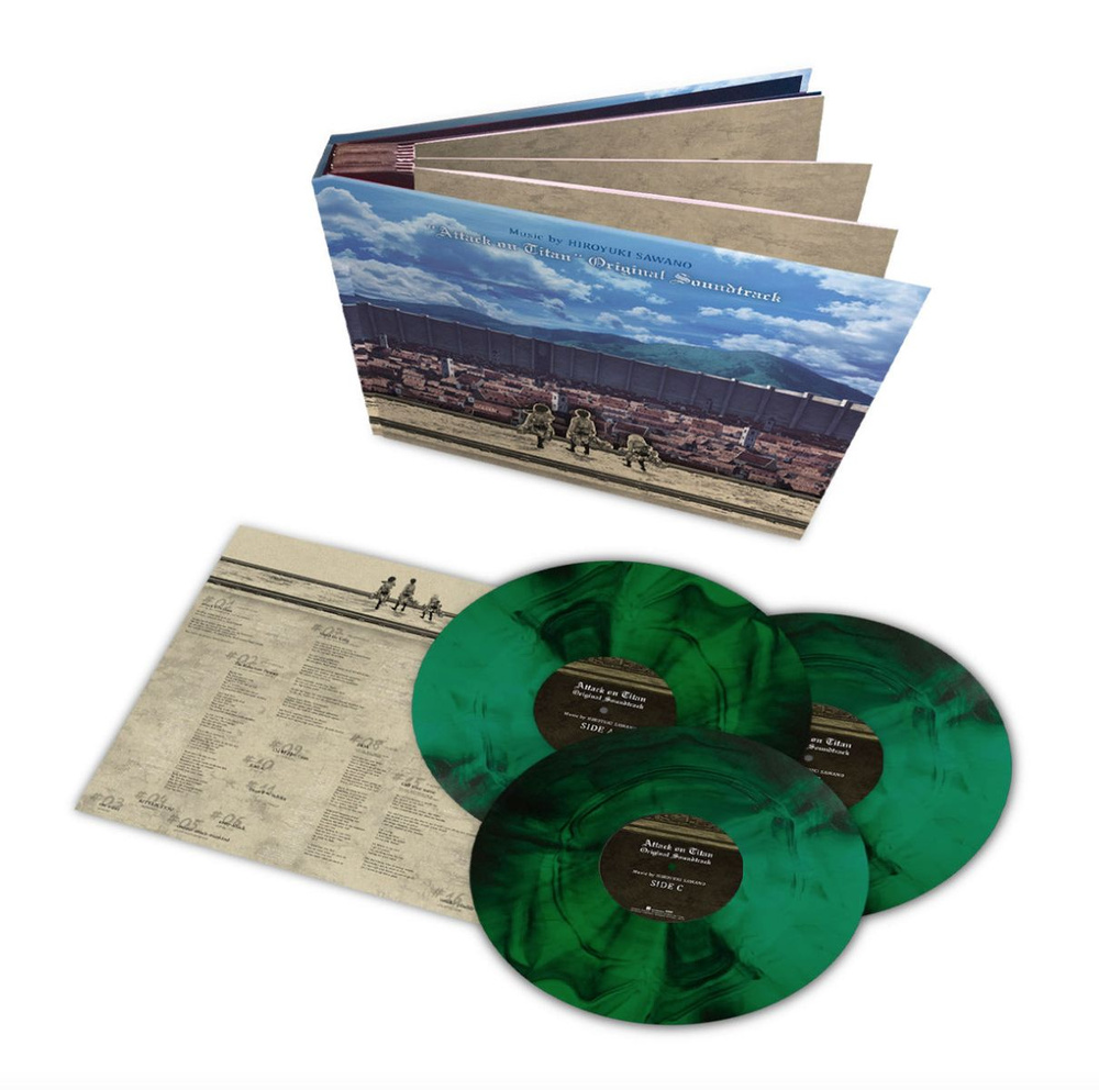 Атака Титанов Сезон 1 (Season) (1000шт в мире Green-Black Marble ...