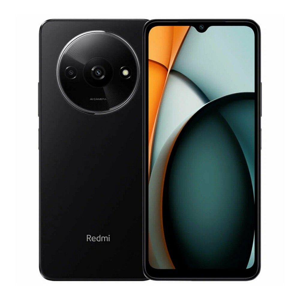 Смартфон Xiaomi Redmi A3 128 ГБ 4 ГБ Черный IPS 2 SIM купить c ...