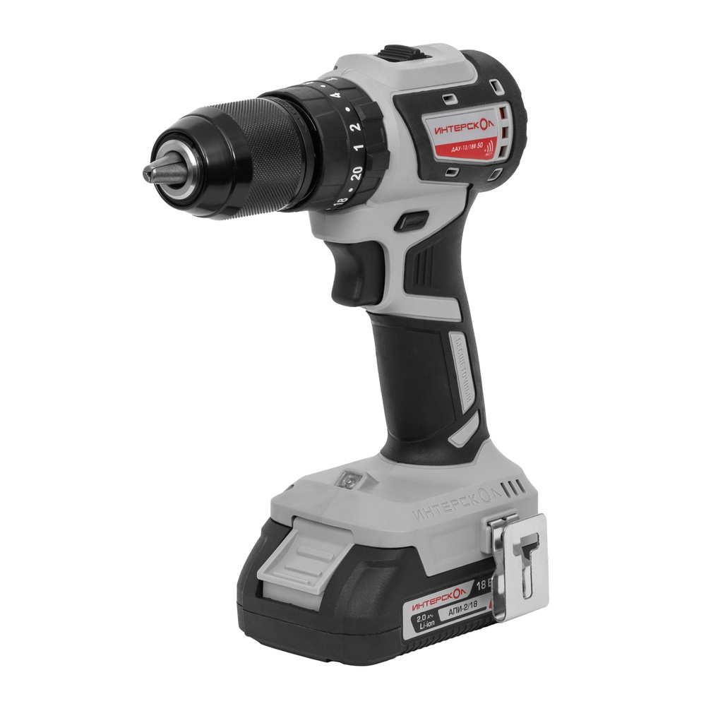 Дрель-шуруповерт Интерскол ДАУ-13/18В, От аккумулятора - купить по ...