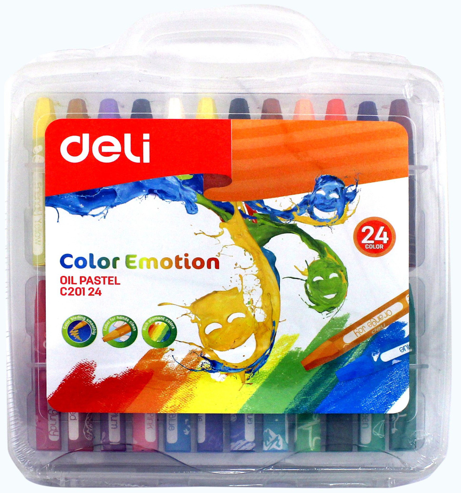 Пастель масляная "Color Emotion" (24 цвета) (EC20124) купить на OZON по ...