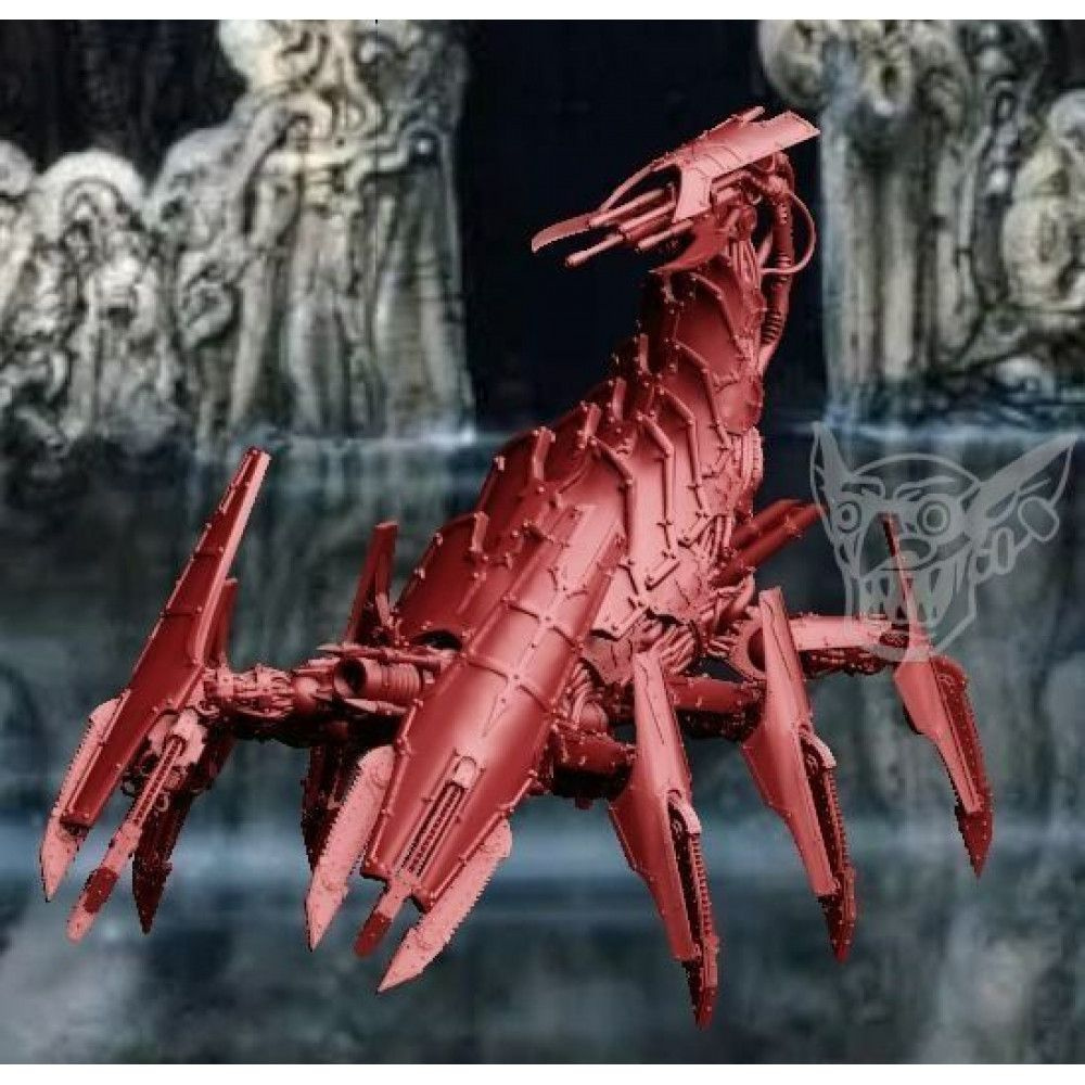 Миниатюра Warhammer 40000. World Eaters. Большой Латунный Скорпион / Greater Brass Scorpion ( 1 ...