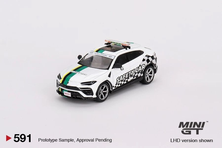 Модель коллекционная Mini GT 1:64 Lamborghini Urus Safety Car - купить ...