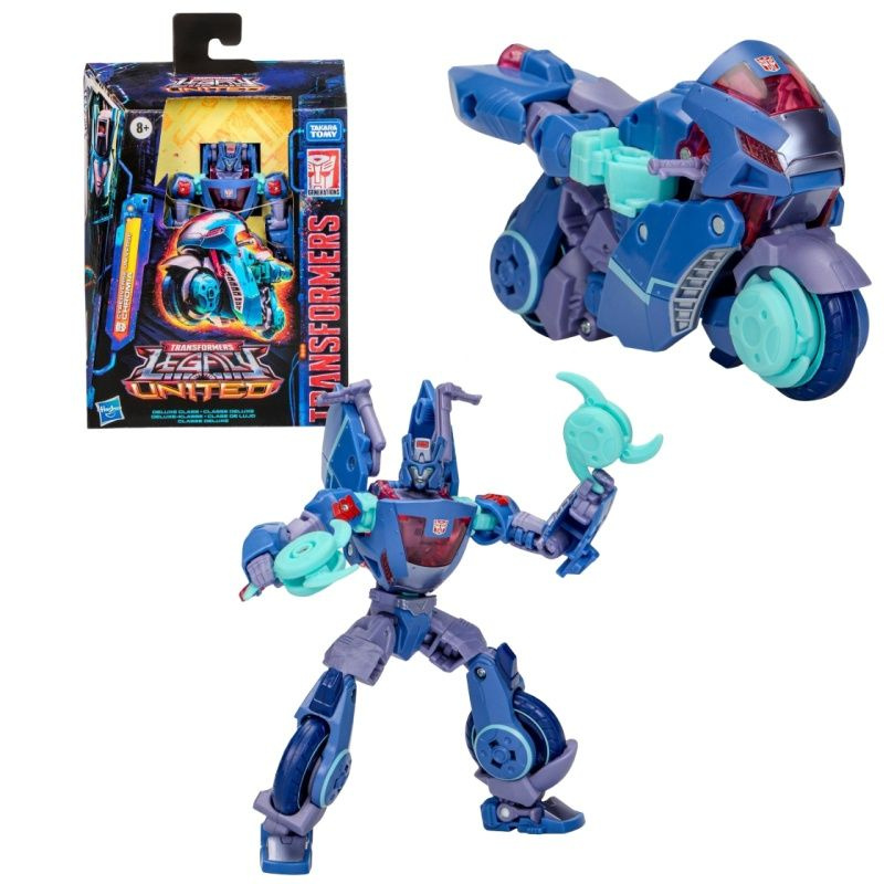 Трансформеры Hasbro Игрушка Transformers Legacy United Deluxe Class Cyberverse Universe Chromia