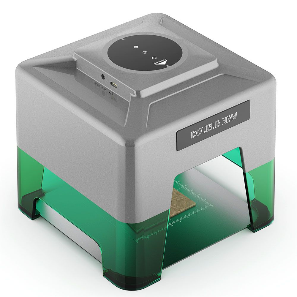 DOUBLE NEW XN003 Лазерный мини-гравер с Bluetooth и Type-C, 5 Вт ...