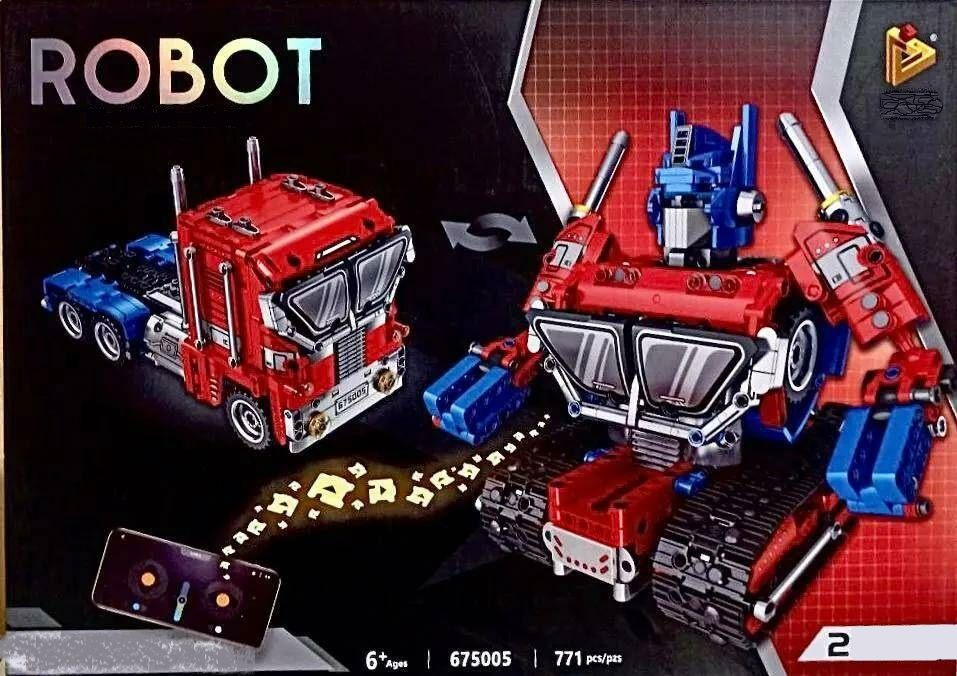 Конструктор Robot трансформер 2в1 675005 на пульте управления - купить ...