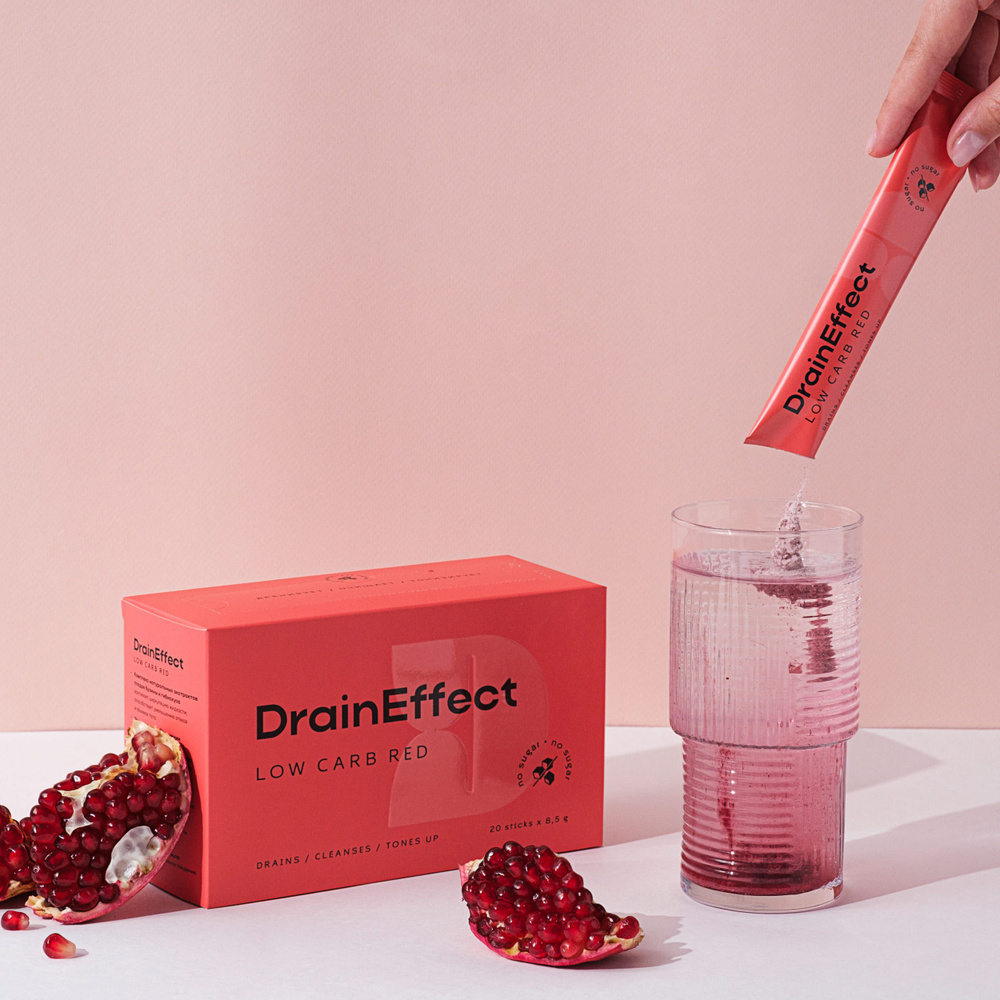 Драйнэффект Ред Draineffect RED Low Carb - низкоуглеводный, 20 стиков, NL / НЛ купить на OZON по ...