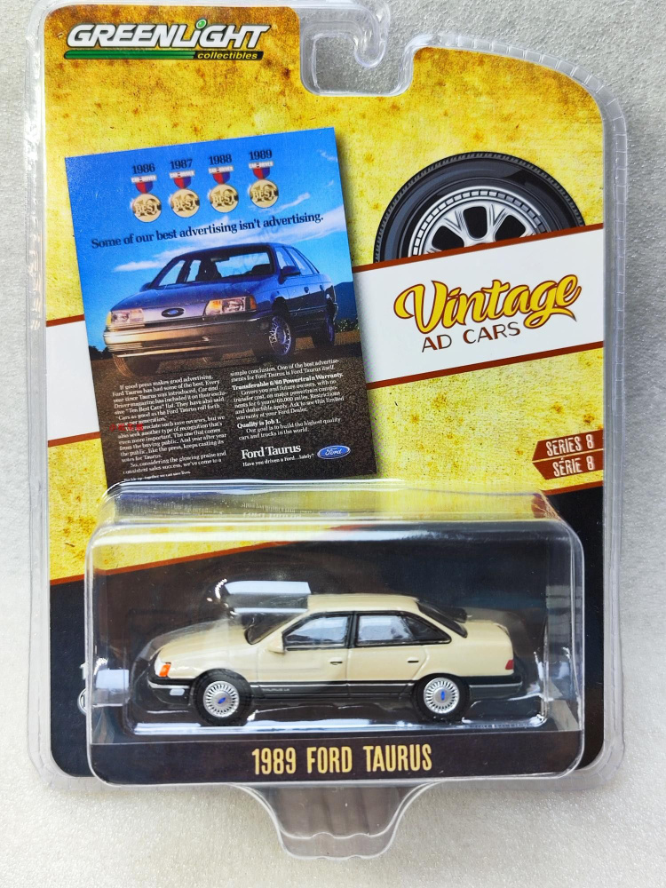 Машинка 1/64 Greenlight Car model 1989 Ford Taurus - купить с доставкой ...