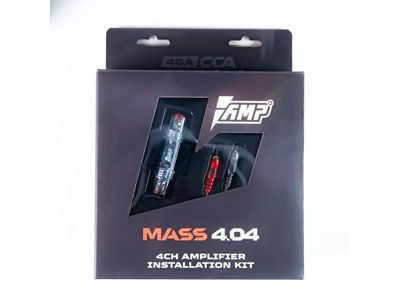 Комплект для установки автоусилителя AMP MASS 4.04 - купить с доставкой по выгодным ценам в ...