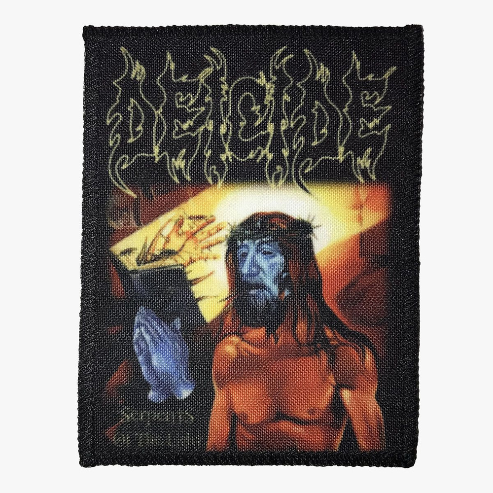 Нашивка Deicide "Serpents of the Light" сублимационная патч death metal 7,5х10 см - купить с ...