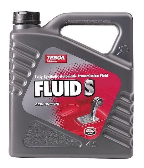 Трансмиссионное масло для АКПП синтетическое TEBOIL FLUID S, 4л ...