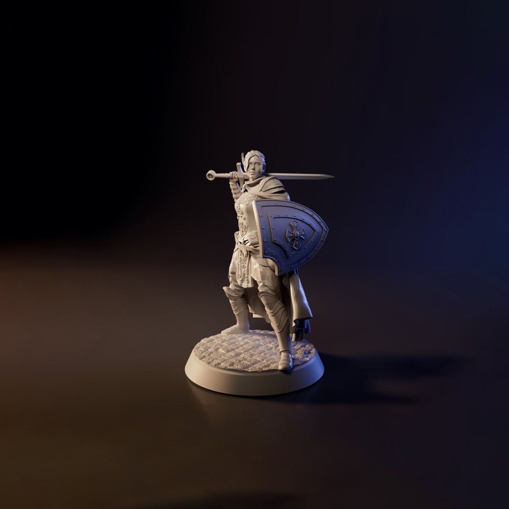 Миниатюра *Athena - Женщина воин* для настольных игр ДнД (DnD ...