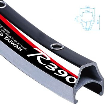 Обод велосипедный ALEX RIMS R390 20" X 1 1/8, 451X13, 24H, F/V, вес ...