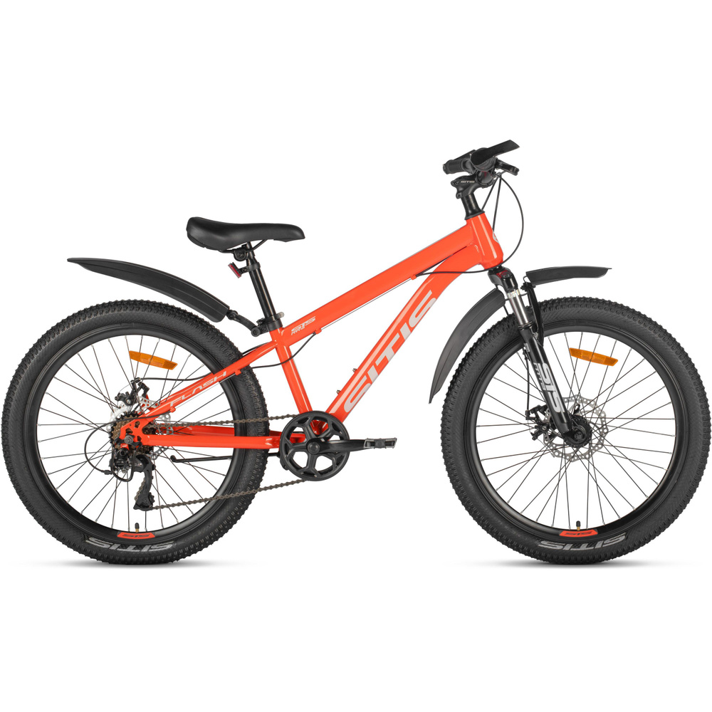 Велосипед SITIS FLASH 24" (2024) Orange-White, подростковый для ...