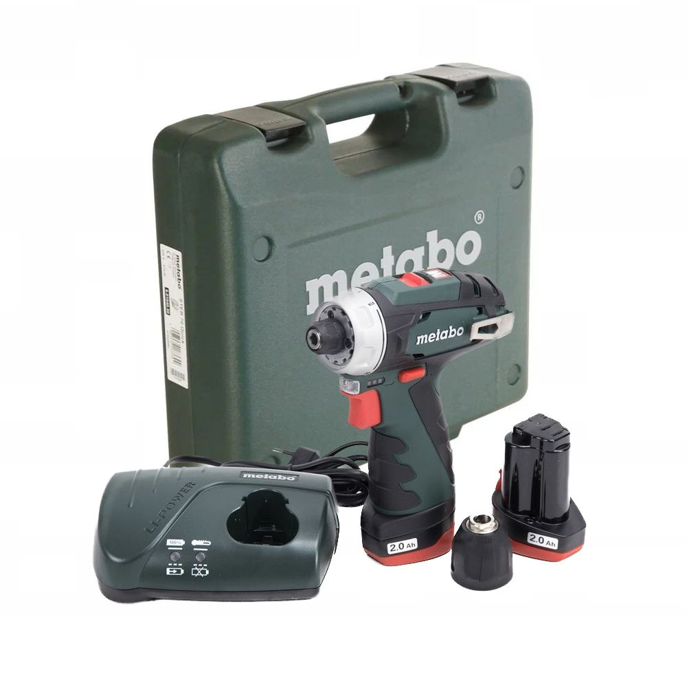 Аккумуляторная дрель-шуруповерт Metabo PowerMaxx BS +LC 40 618140310 ...