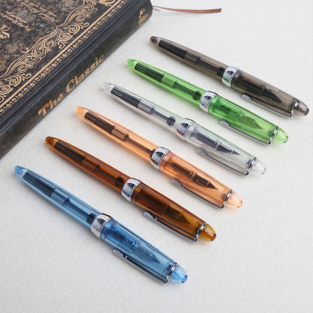 JINHAO 992 Прозрачная перьевая ручка 0,5 мм купить на OZON по низкой ...