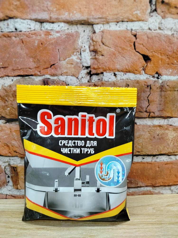 Sanitol Средство для чистки труб 90 гр купить на OZON по низкой цене ...