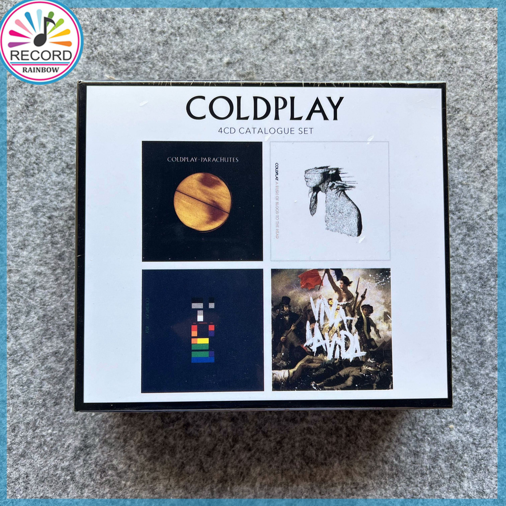 Coldplay Catalogue Set 4CD настоящий Герметичная упаковка совершенно ...