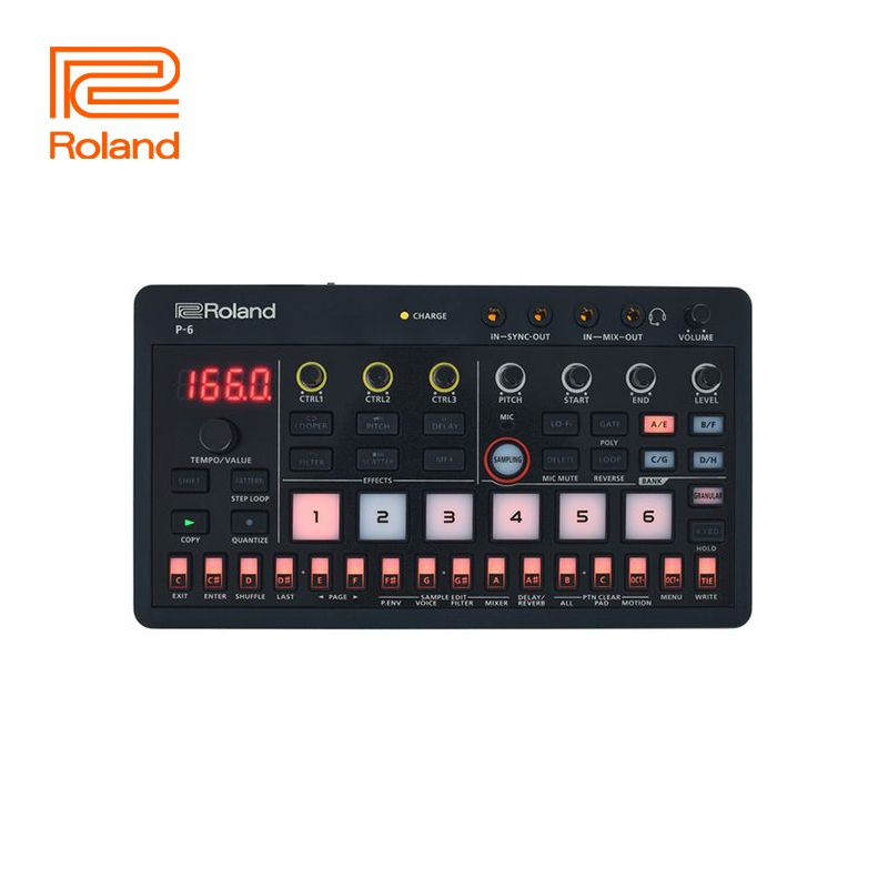 Roland AIRA Compact P-6 Сэмплер Компактный сэмплер и звуковой модуль ...