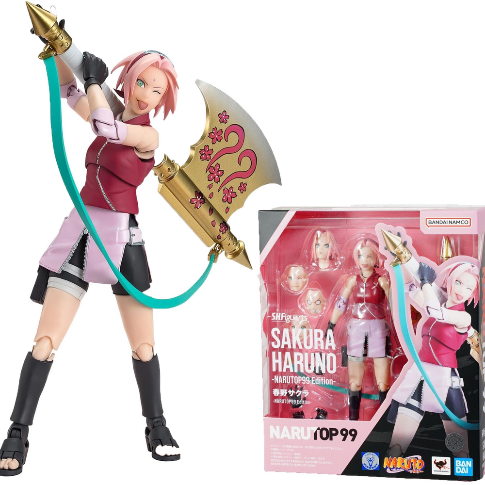Экшн Фигурка Bandai S.H.FIGUARTS Naruto - Сакура Харуно, Narutop99, SHF ...