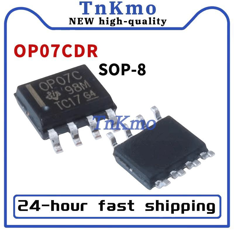 10 шт./лот OP07CDR SOP-8 Прецизионный операционный усилитель новая ...
