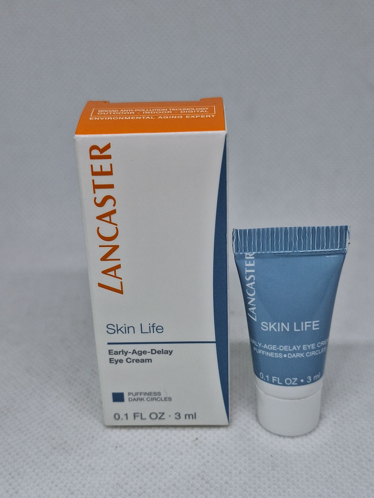 LANCASTER Крем для кожи вокруг глаз Skin Life Early-Age-Delay Eye Cream - 30 мл (набор из 10 ...