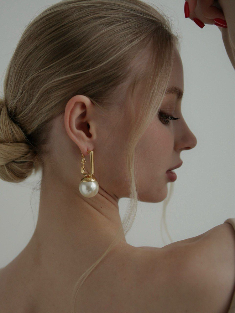 DARSY ACCESSORIES Серьги крупные купить на OZON по низкой цене (2168157627)