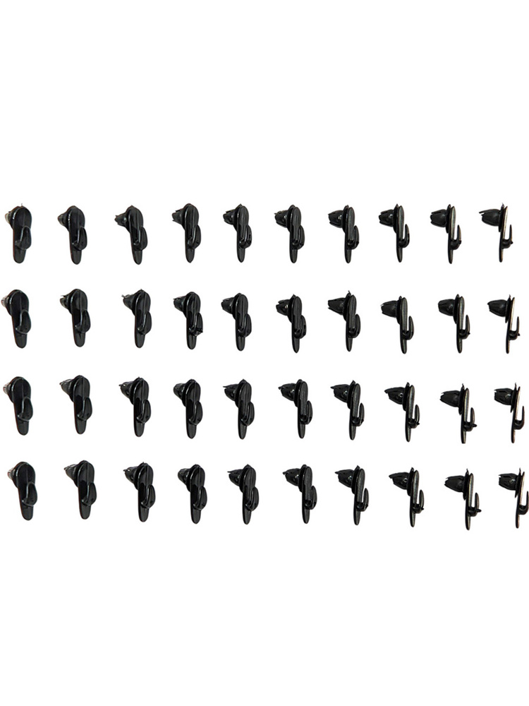 Пистоны ежики крепления обивки двери 2101 2104 2105 2106 2107 (40 шт) купить на OZON по низкой ...