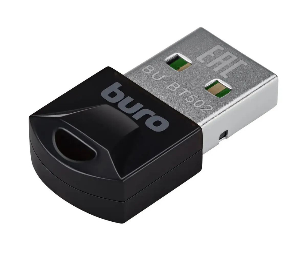 Bluetooth адаптер Buro BU-BT502 BT 5.0+EDR class 1.5, USB, 20м, черный купить на OZON по низкой ...