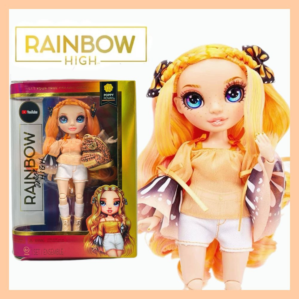 Rainbow High - Кукла Poppy Rowan купить на OZON по низкой цене (2245843501)