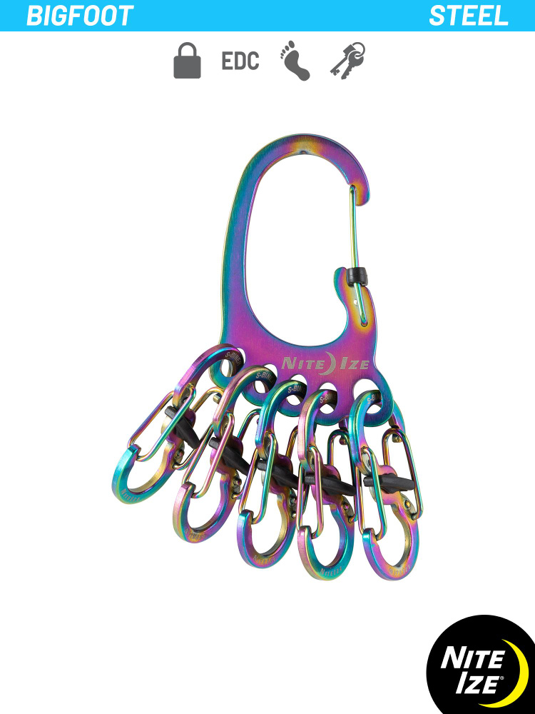 Брелок Nite Ize BigFoot Locker KeyRack Stainless Steel - Спектр купить ...