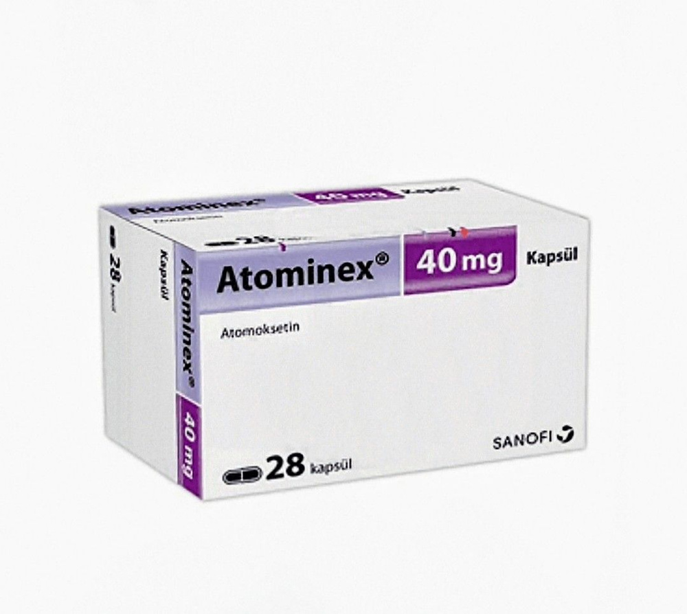 Atominex, Атоминекс 40 мг 28 капсул, Страттера Турция/Европа купить на ...