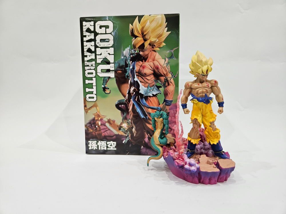 Аниме фигурка Dragon Ball Z, Son Goku , 15см купить на OZON по низкой ...