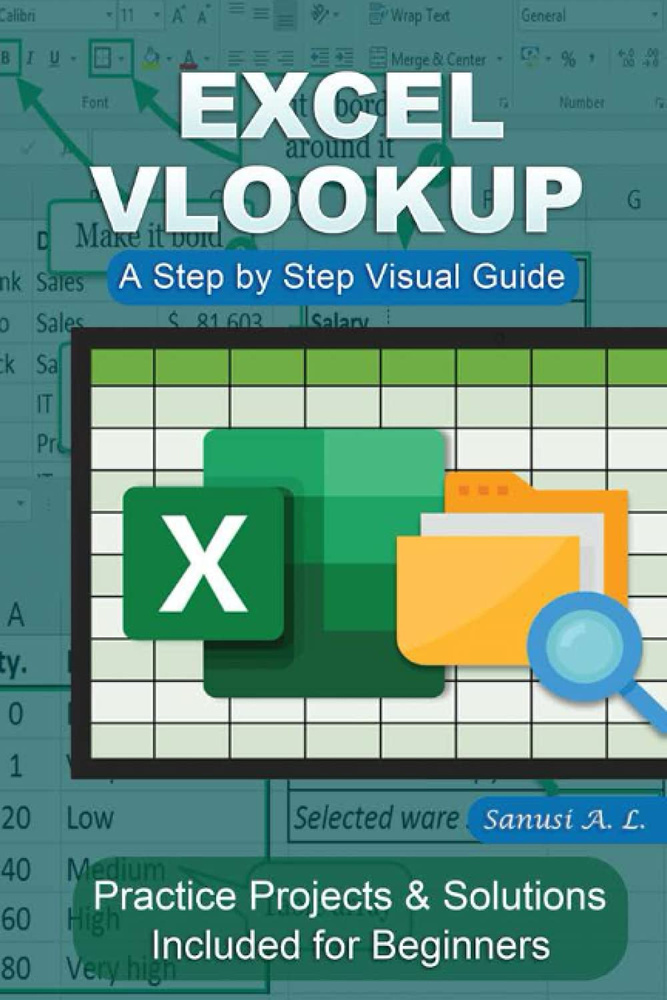 Excel Vlookup: A Step by Step Visual Guide купить на OZON по низкой ...
