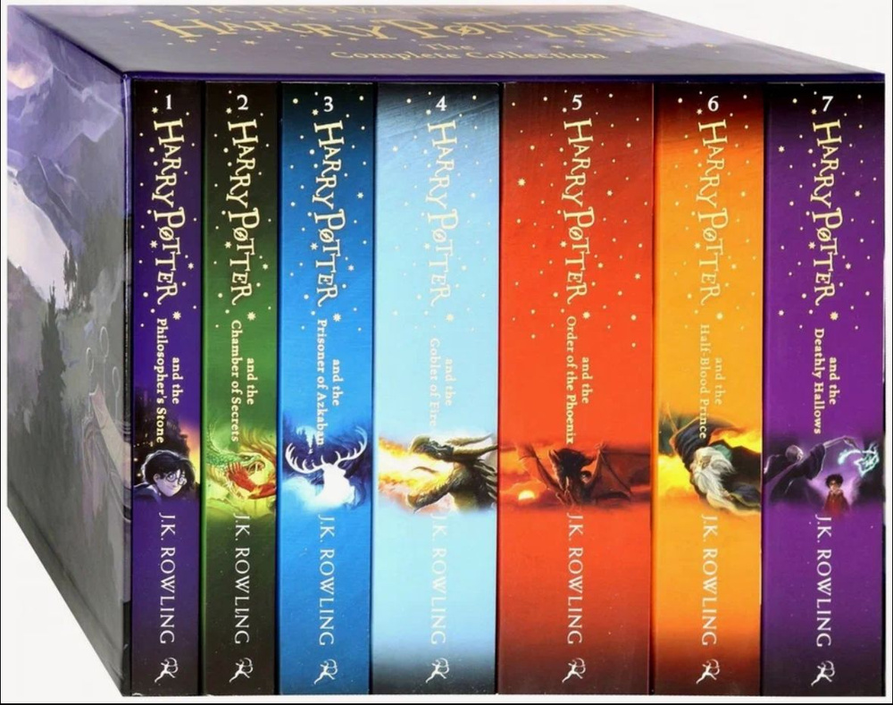 Harry Potter Box Set: The Complete Collection купить на OZON по низкой ...